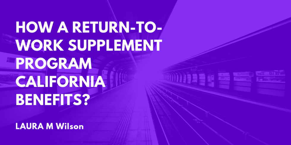 RTWSP-Return-to-Work Supplement Program